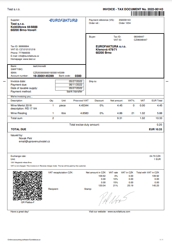 Czechia Free invoicing – Tax compliant cloud invoicing for Central ...