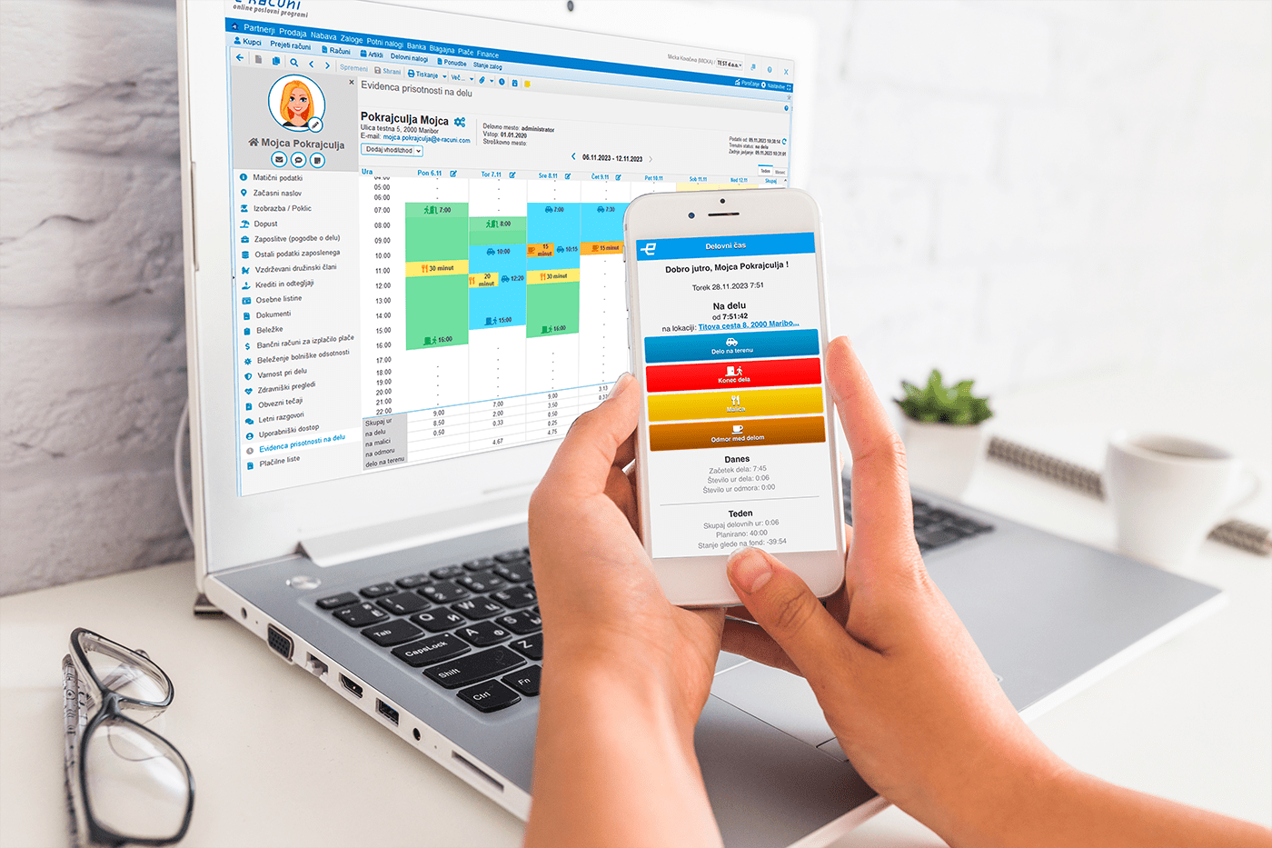 Vodenje evidenc delovnega časa za delavce – e-racuni.com
